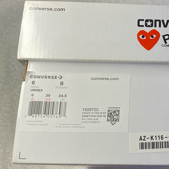 Comme des Garcons PLAY | Shoes | Comme Des Garons Play Converse Brand ...